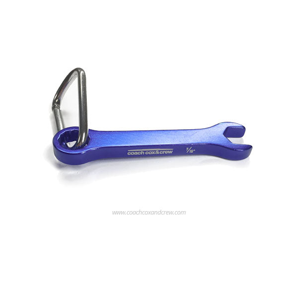 Rower's Wrench - Blue 7/16" Rigging wrench – Coach Cox & Crew